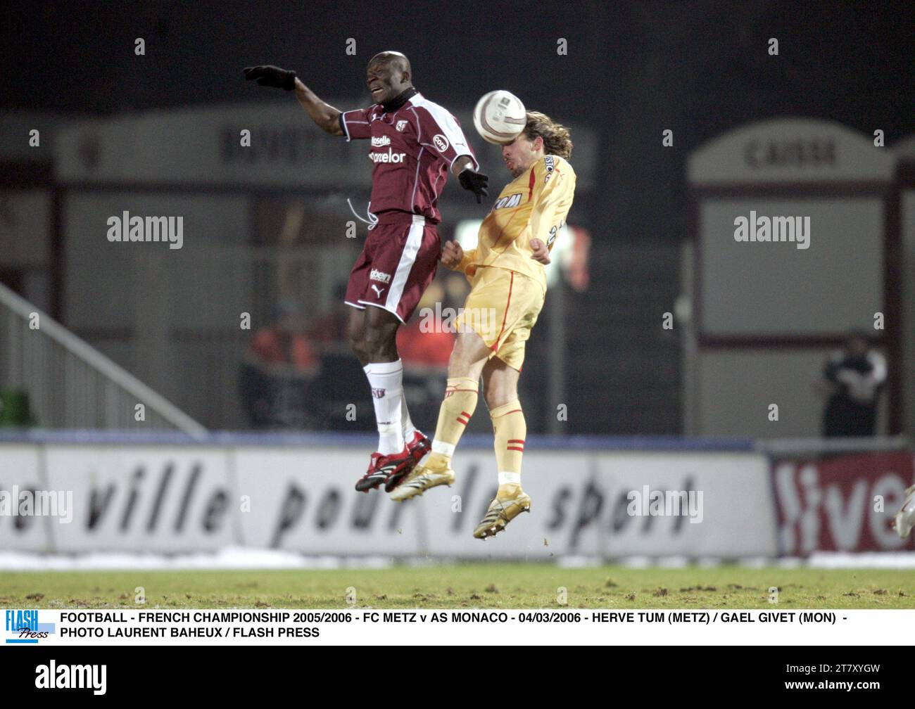 FOOTBALL - FRENCH CHAMPIONSHIP 2005/2006 - FC METZ v AS MONACO - 04/03 ...