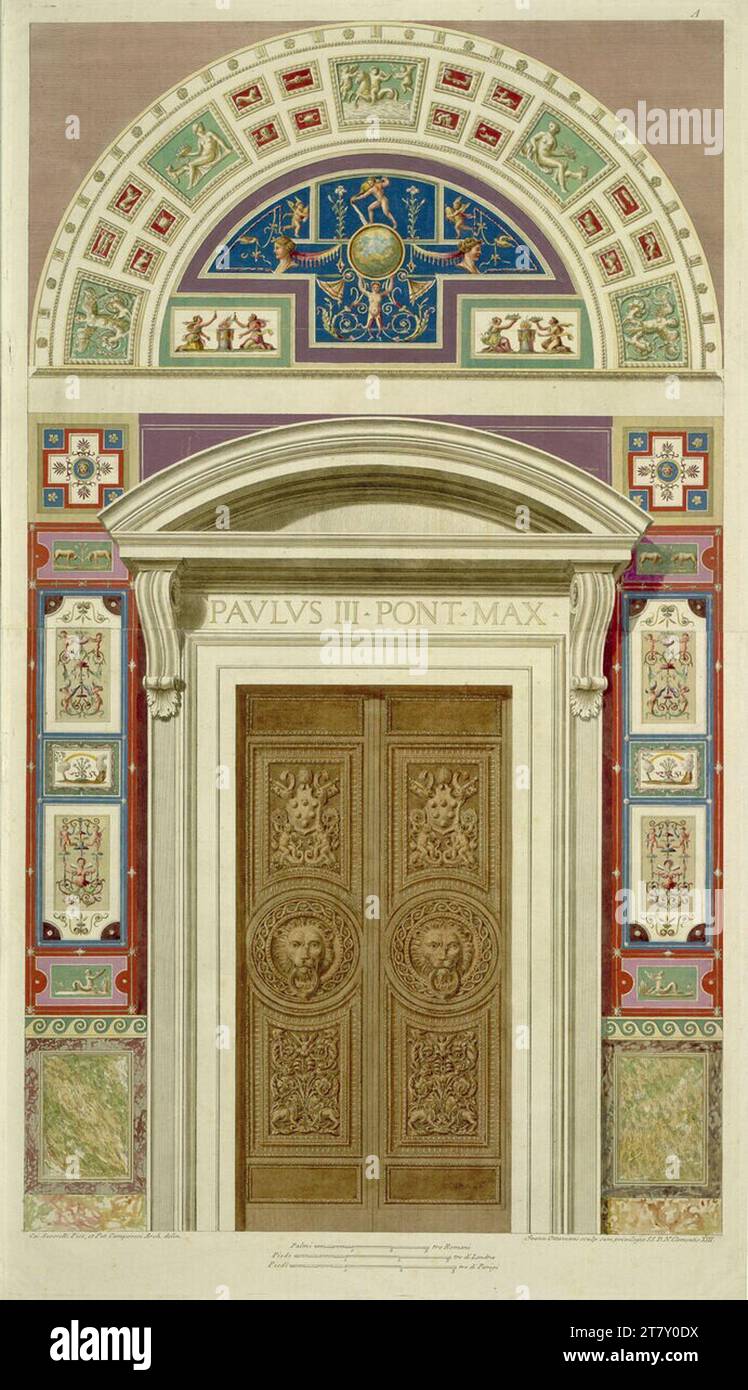 Giovanni Ottaviani (Engraver) Raphael's loggias in the Vatican: Tor ...