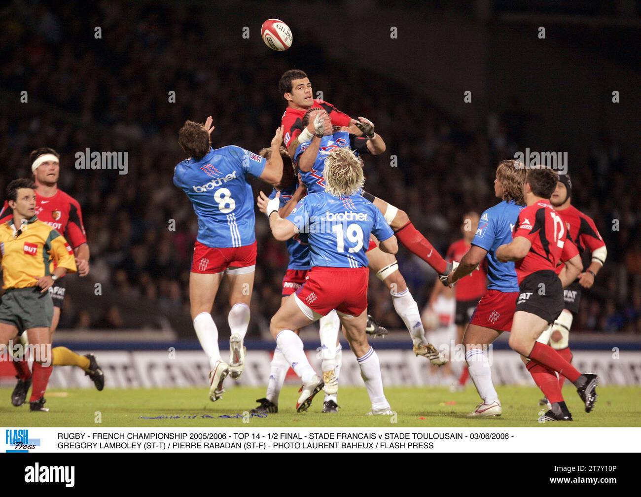 RUGBY - FRENCH CHAMPIONSHIP 2005/2006 - TOP 14 - 1/2 FINAL - STADE ...