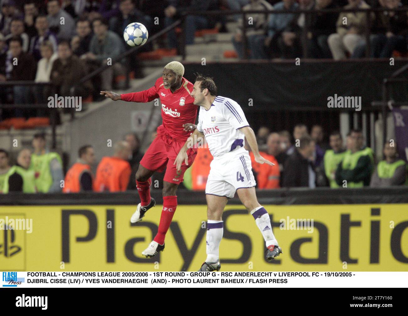 Djibril cisse liverpool 2005 hi-res stock photography and images - Alamy