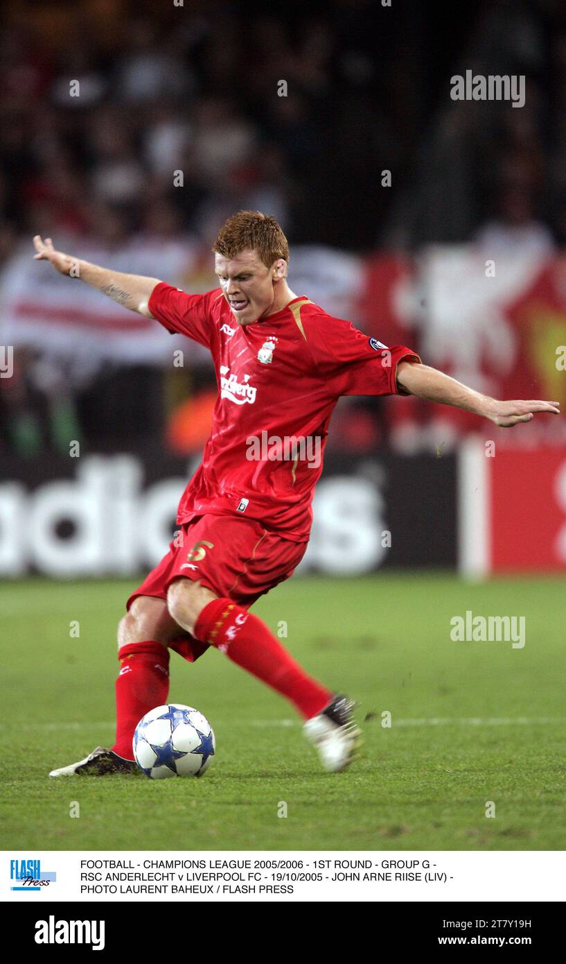 John arne riise liverpool 2005 hi-res stock photography and images - Alamy