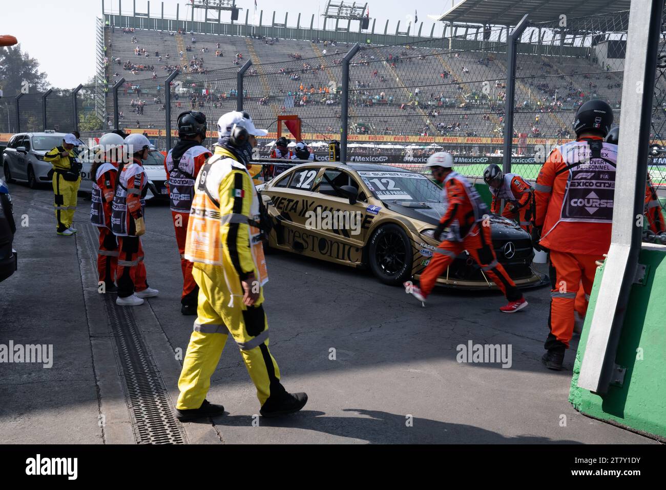 GTM Car 12 catches fire and crashes during the race leaving the IFRT ...