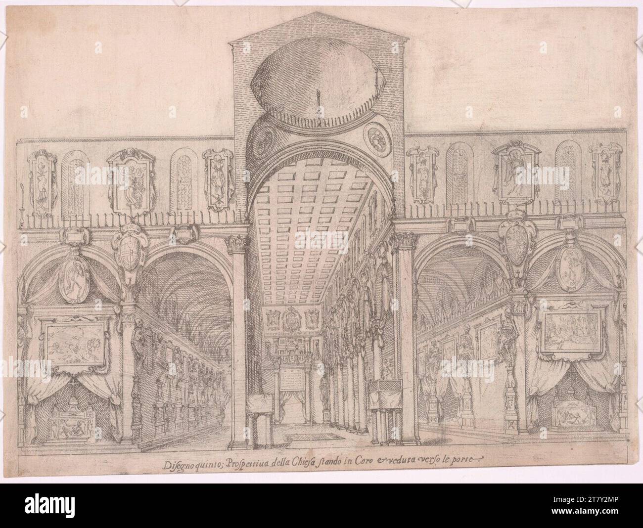 Anonym Occupational architecture in the Basilica San Lorenzo, Florence ...