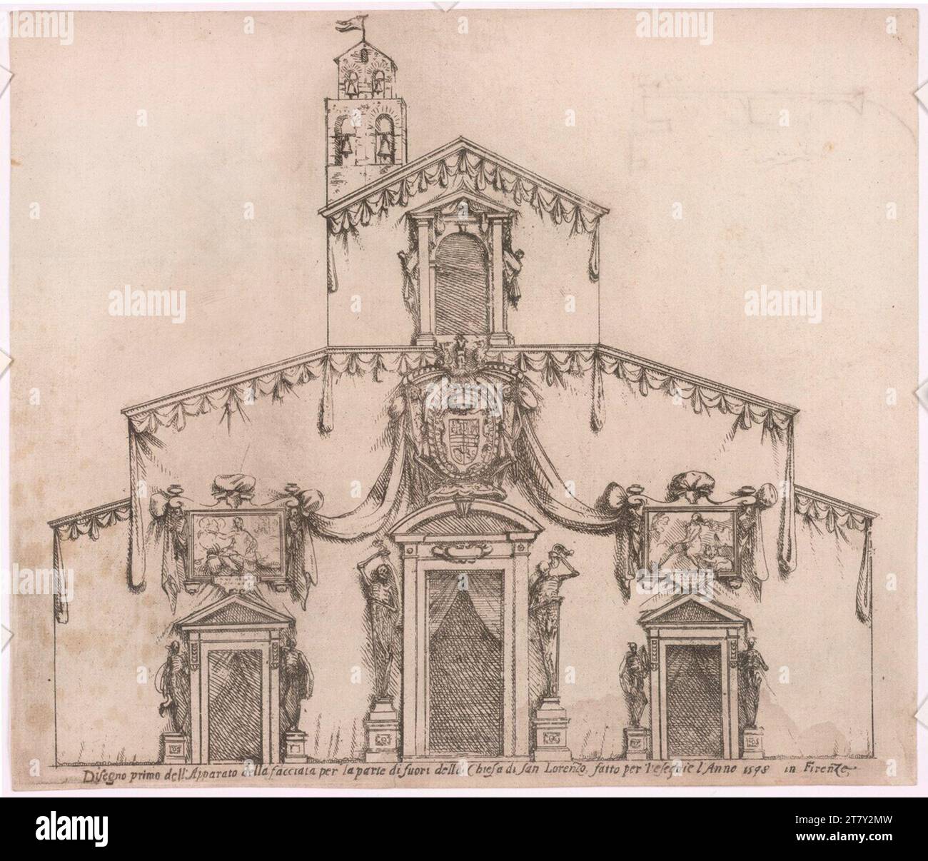 Anonym Occupational architecture in the Basilica San Lorenzo, Florence ...
