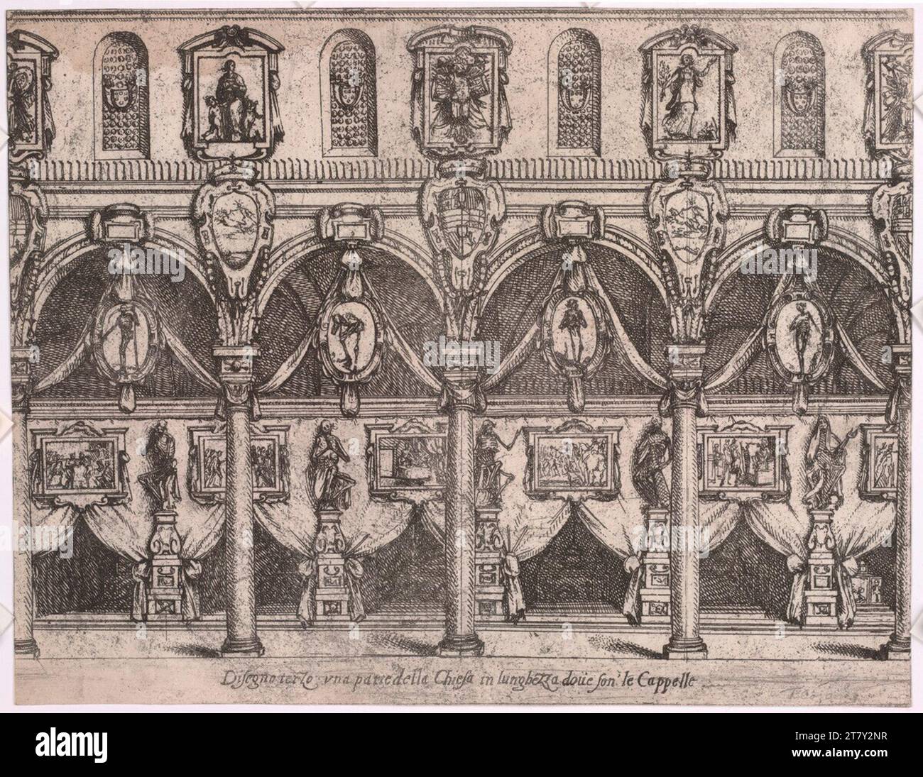 Anonym Occupational architecture in the Basilica San Lorenzo, Florence ...