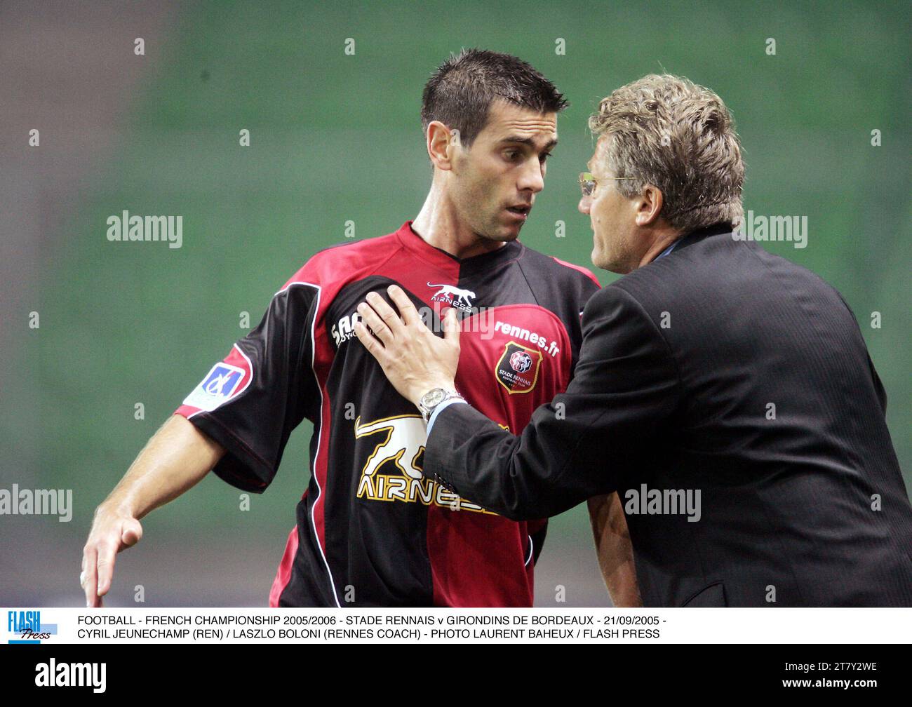 FOOTBALL - FRENCH CHAMPIONSHIP 2005/2006 - STADE RENNAIS v GIRONDINS DE ...