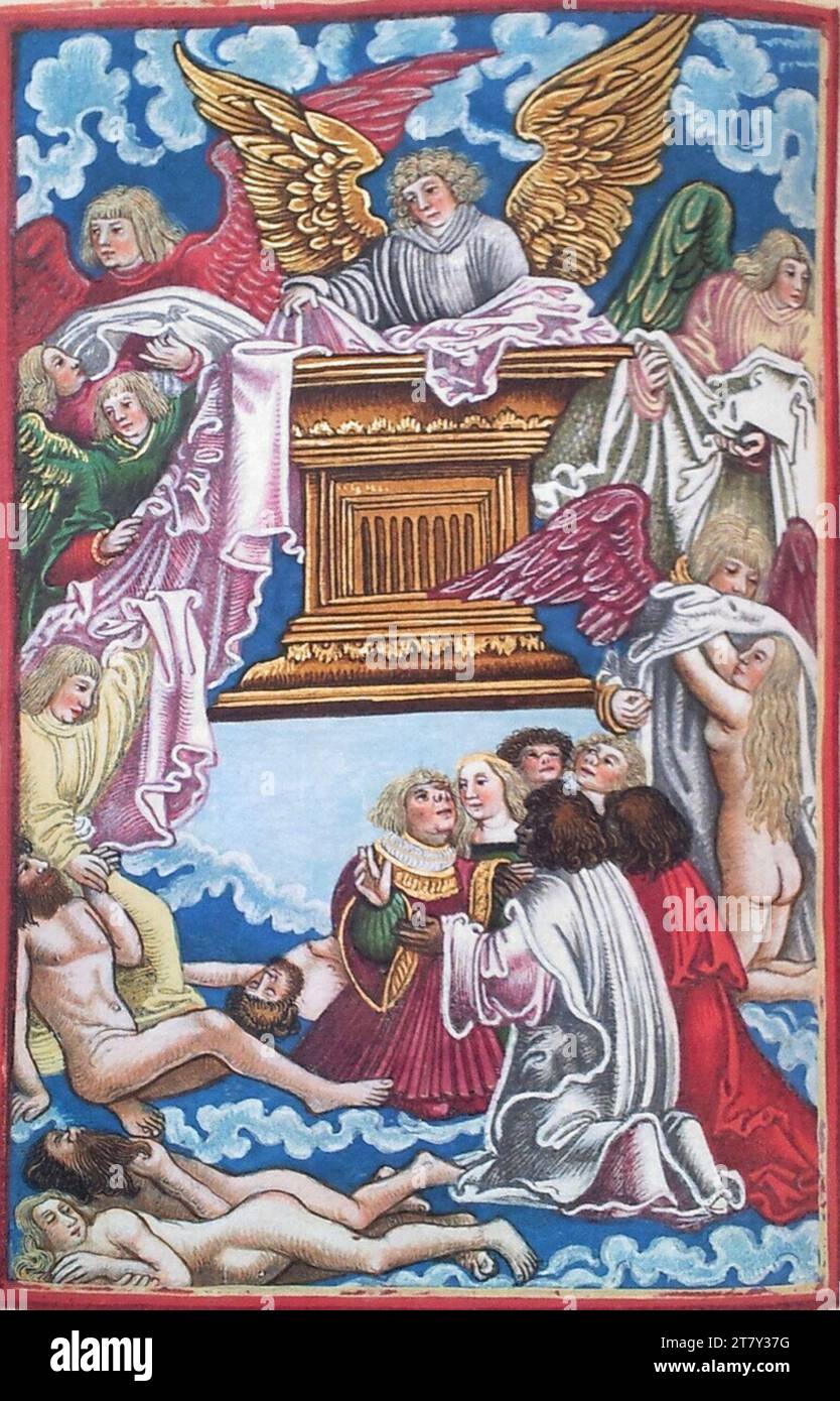 Georg Lemberger New Testament (Luther-Bible): opening of the fifth seal ...