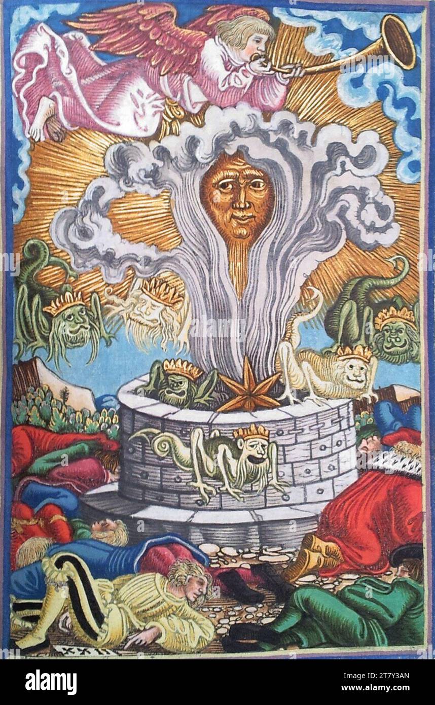 Georg Lemberger New Testament (Luther-Bible): The fifth trombone ...