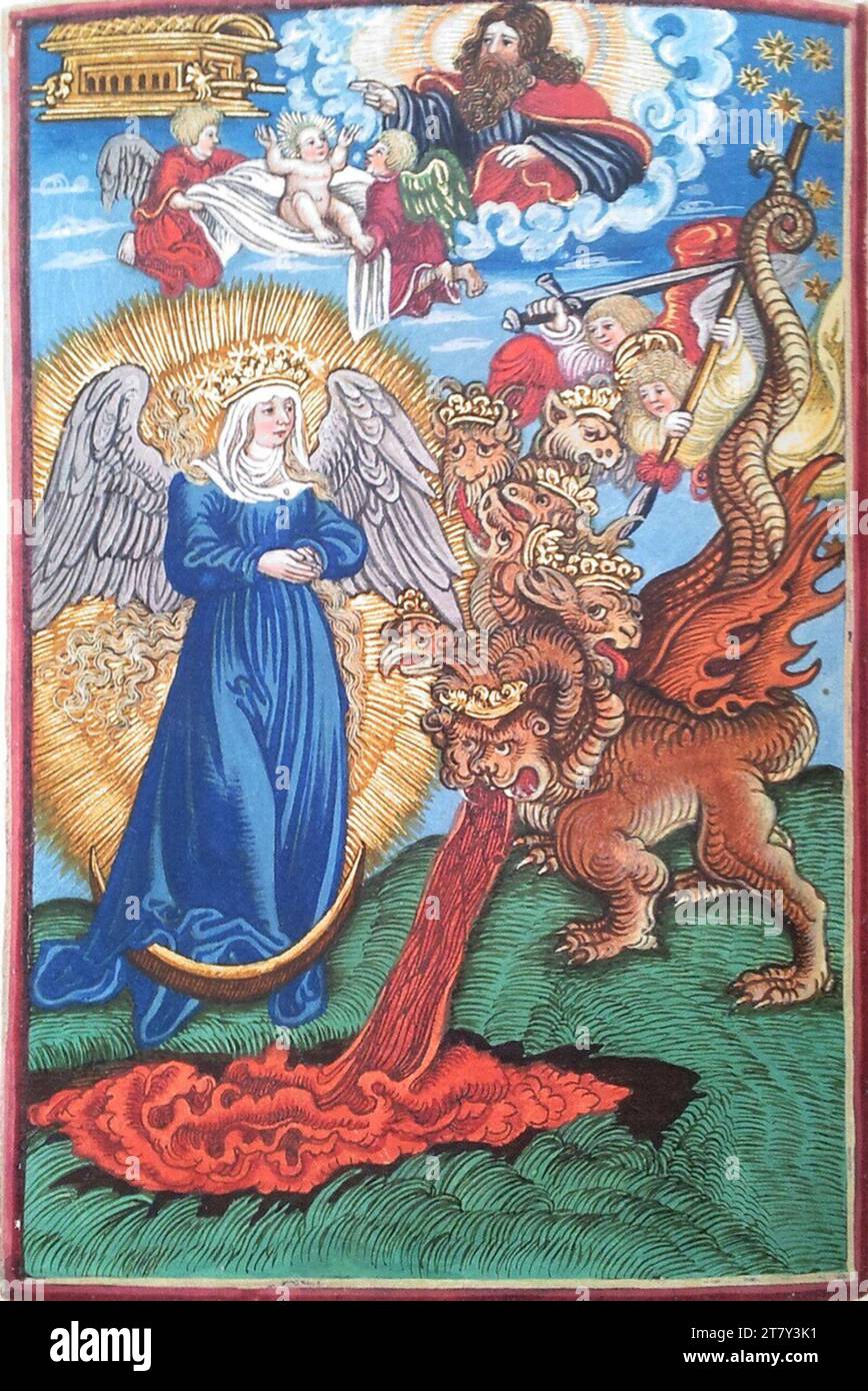 Georg Lemberger New Testament (Luther Bible): The Apocalyptic woman and ...