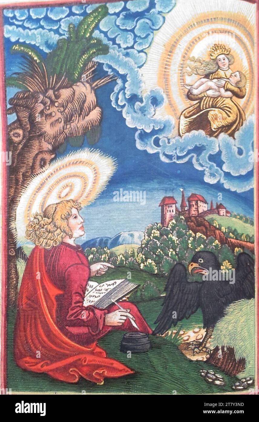 Georg Lemberger New Testament (Luther-Bible): Evangelist image ...