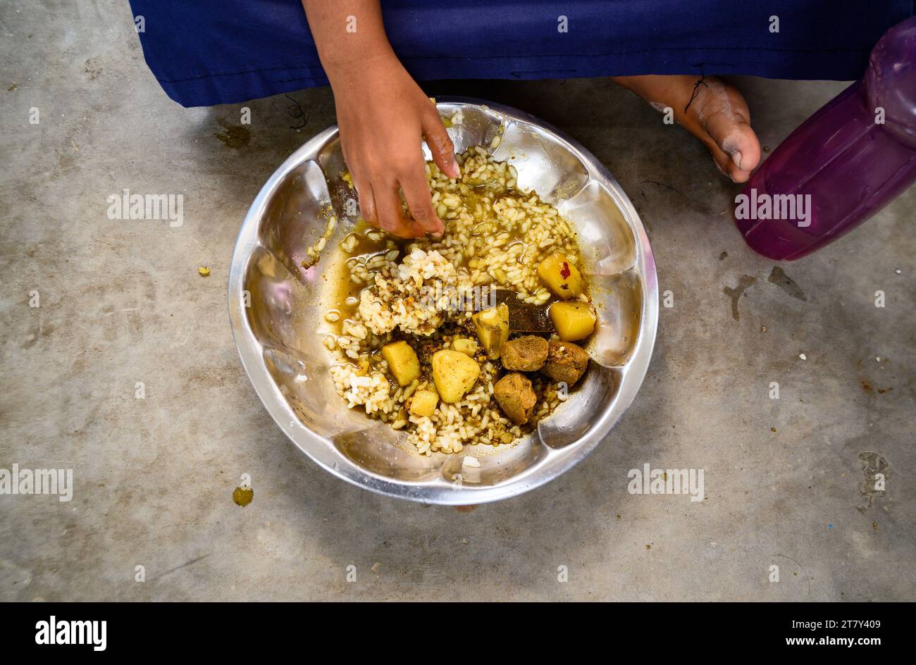 The mid-day meal scheme is a school meal program of the Government of ...