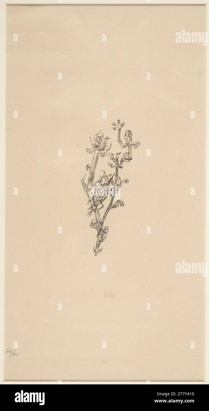 Paul Klee Giant leaf louse. Lithography 1920, 45 Stock Photo - Alamy