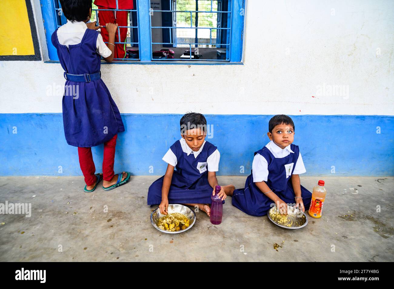 The mid-day meal scheme is a school meal program of the Government of ...