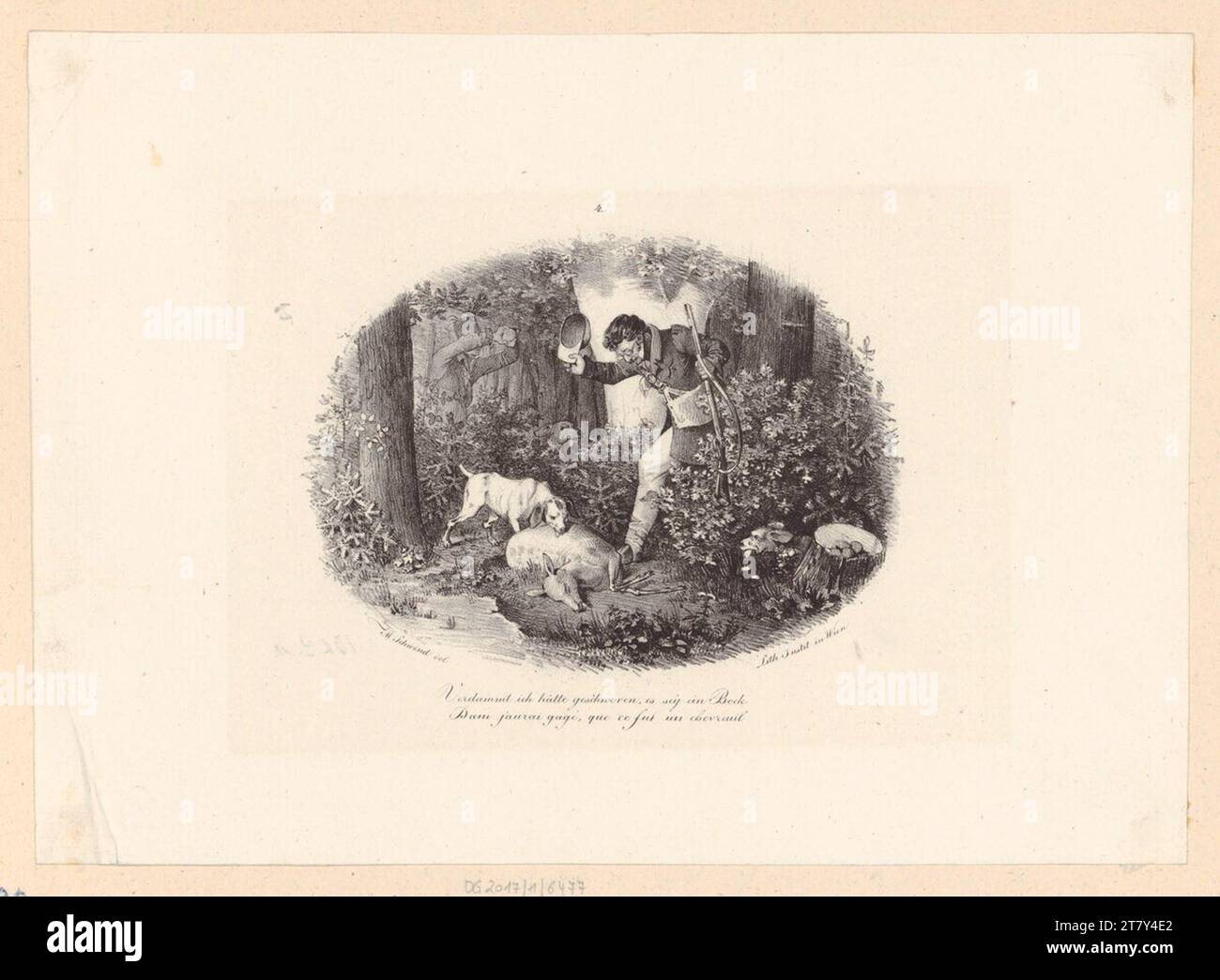 Moritz von Schwind (Ausführende r Künstler in) Laying No.4: Damn I ...