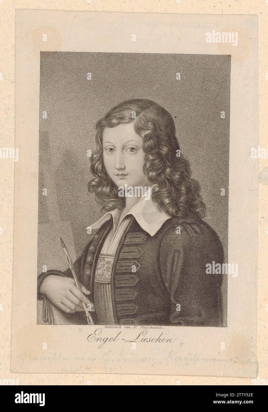 Moritz von Schwind (Zeichner in der Vorlage) Spindler, Carl: "Engel ...