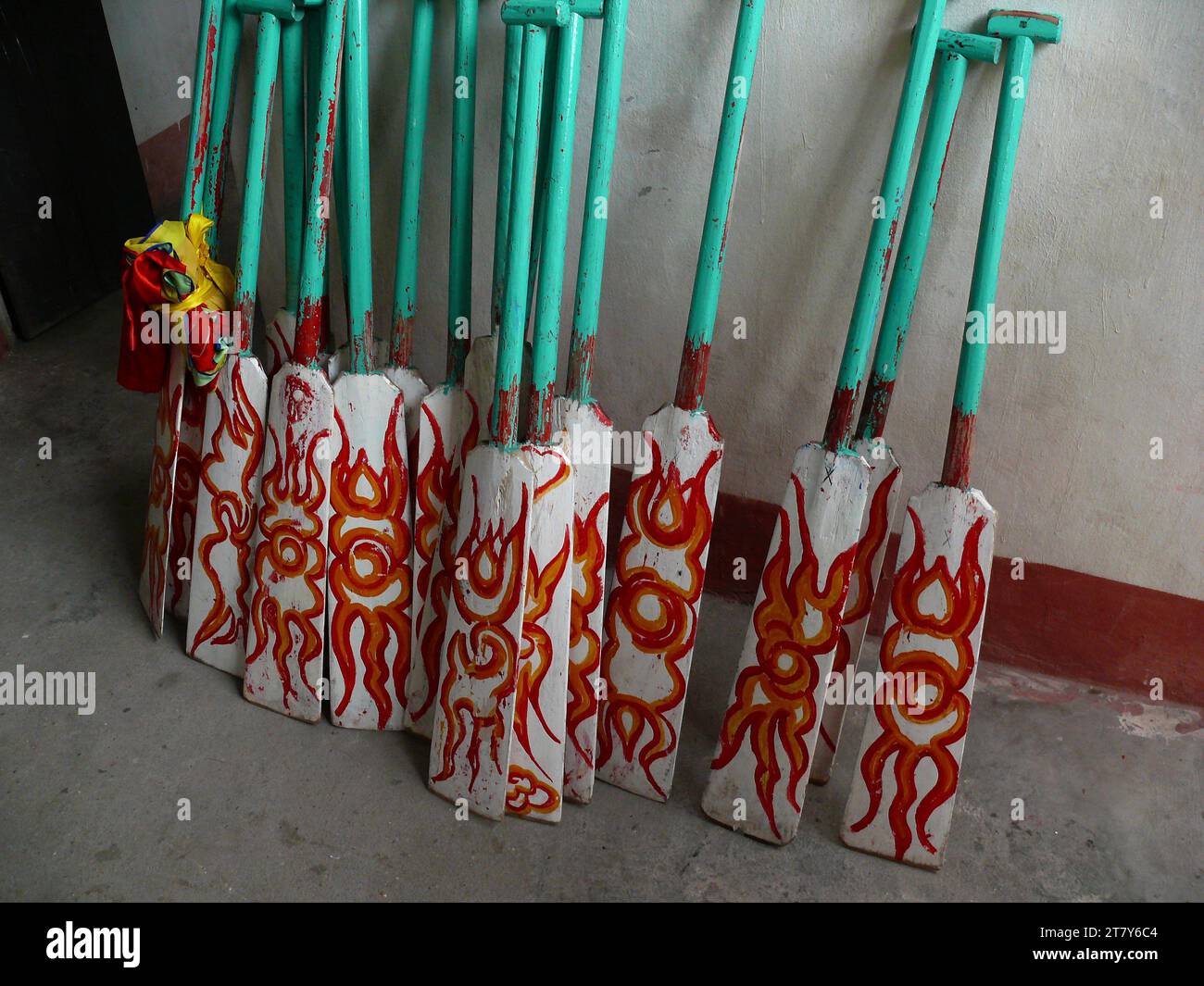Dragon boat race in Quan Lan island. A dragon boat (also dragonboat) is ...