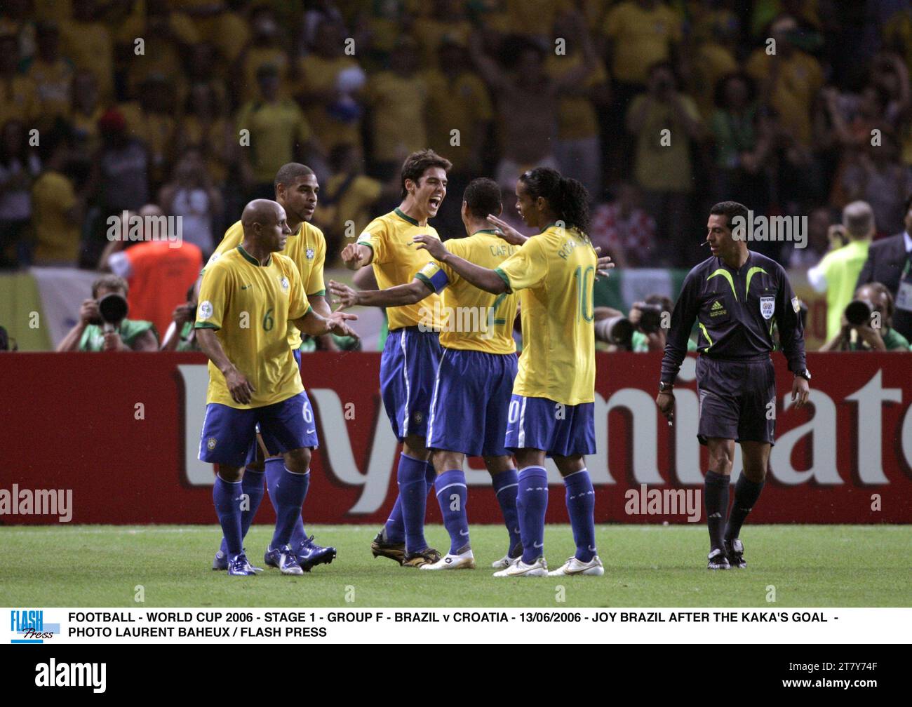 FOOTBALL - WORLD CUP 2006 - STAGE 1 - GROUP F - BRAZIL v CROATIA - 13 ...