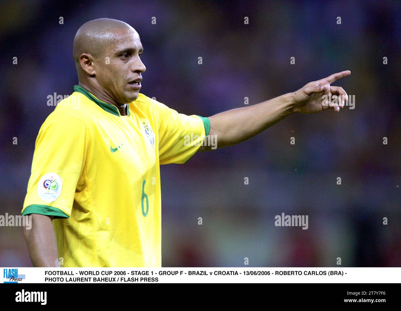 FOOTBALL - WORLD CUP 2006 - STAGE 1 - GROUP F - BRAZIL v CROATIA - 13 ...
