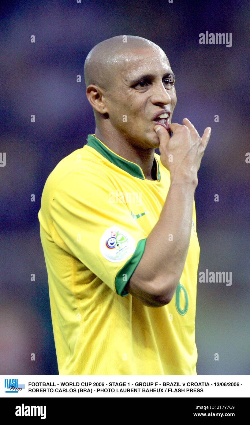 FOOTBALL - WORLD CUP 2006 - STAGE 1 - GROUP F - BRAZIL v CROATIA - 13 ...