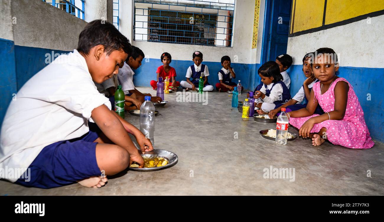 The mid-day meal scheme is a school meal program of the Government of ...