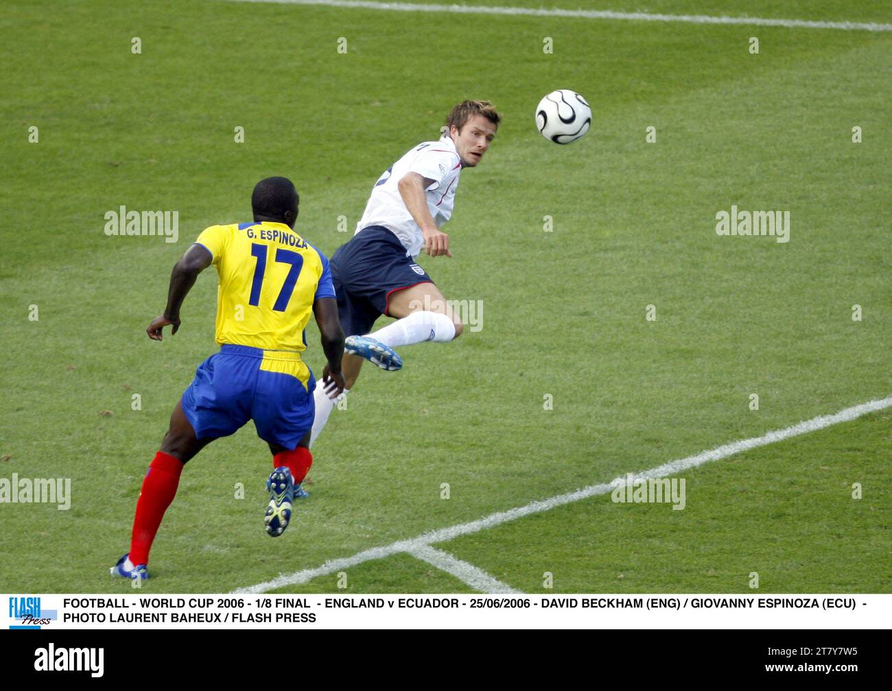 FOOTBALL - WORLD CUP 2006 - 1/8 FINAL - ENGLAND v ECUADOR - 25/06/2006 ...