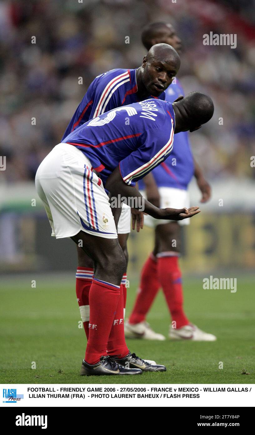 William gallas lilian thuram france hi-res stock photography and images ...