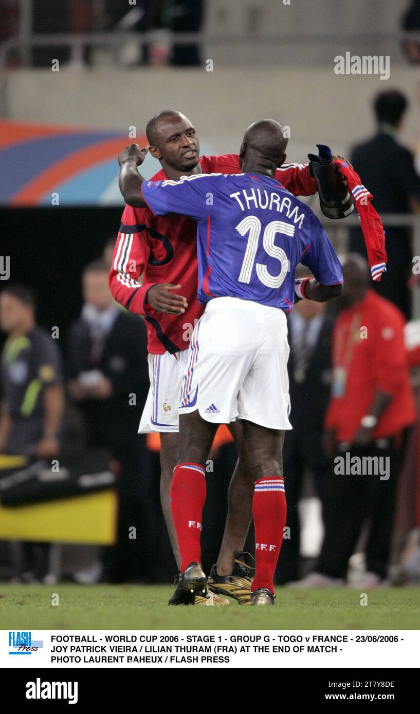 Lilian thuram france world cup hi-res stock photography and images - Alamy