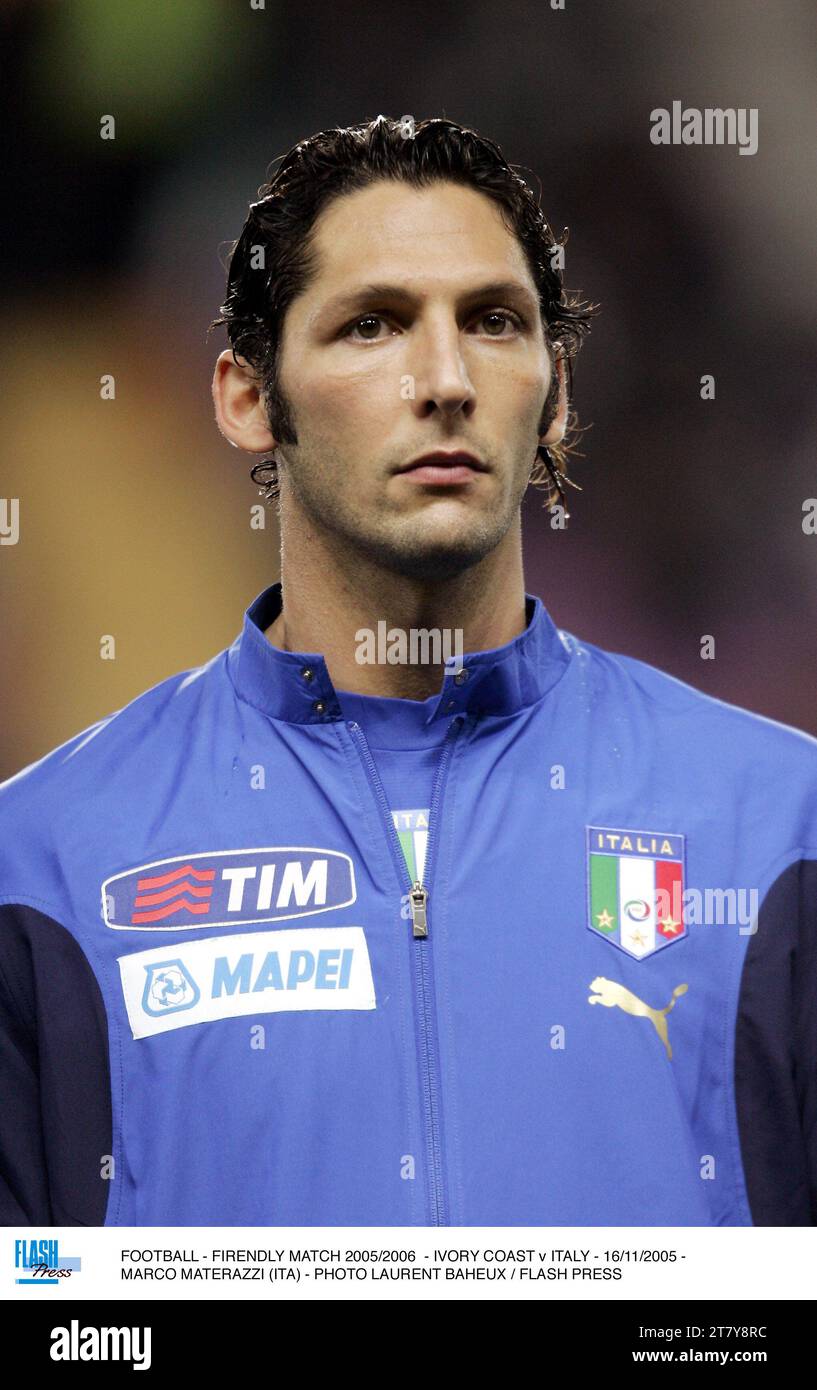 Marco materazzi portrait hi-res stock photography and images - Alamy