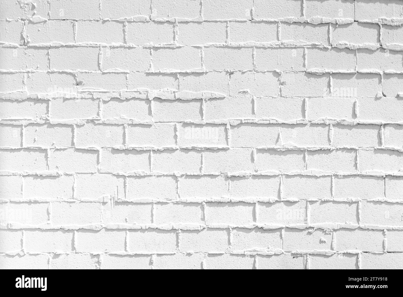 Blank White Brick Wall Background Texture Stock Photo - Alamy