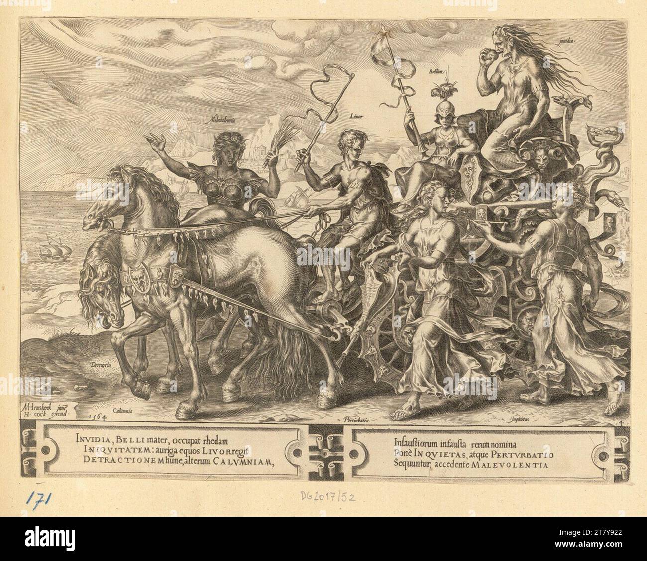 Cornelis Cort (Engraver) From the series "The Circulation of Human Life ...