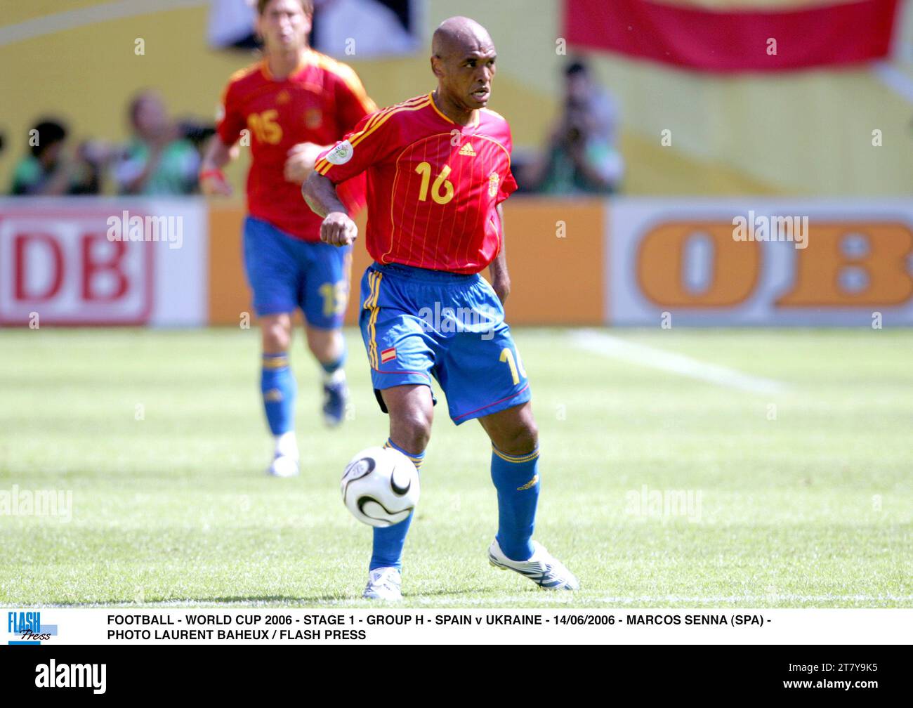 FOOTBALL - WORLD CUP 2006 - STAGE 1 - GROUP H - SPAIN v UKRAINE - 14/06 ...
