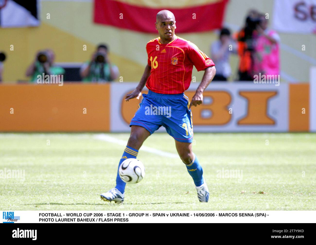 FOOTBALL - WORLD CUP 2006 - STAGE 1 - GROUP H - SPAIN v UKRAINE - 14/06 ...