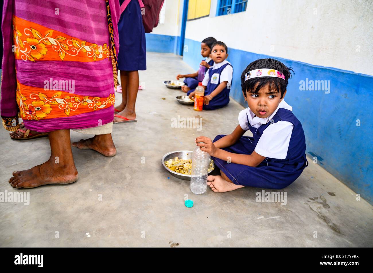 The mid-day meal scheme is a school meal program of the Government of ...