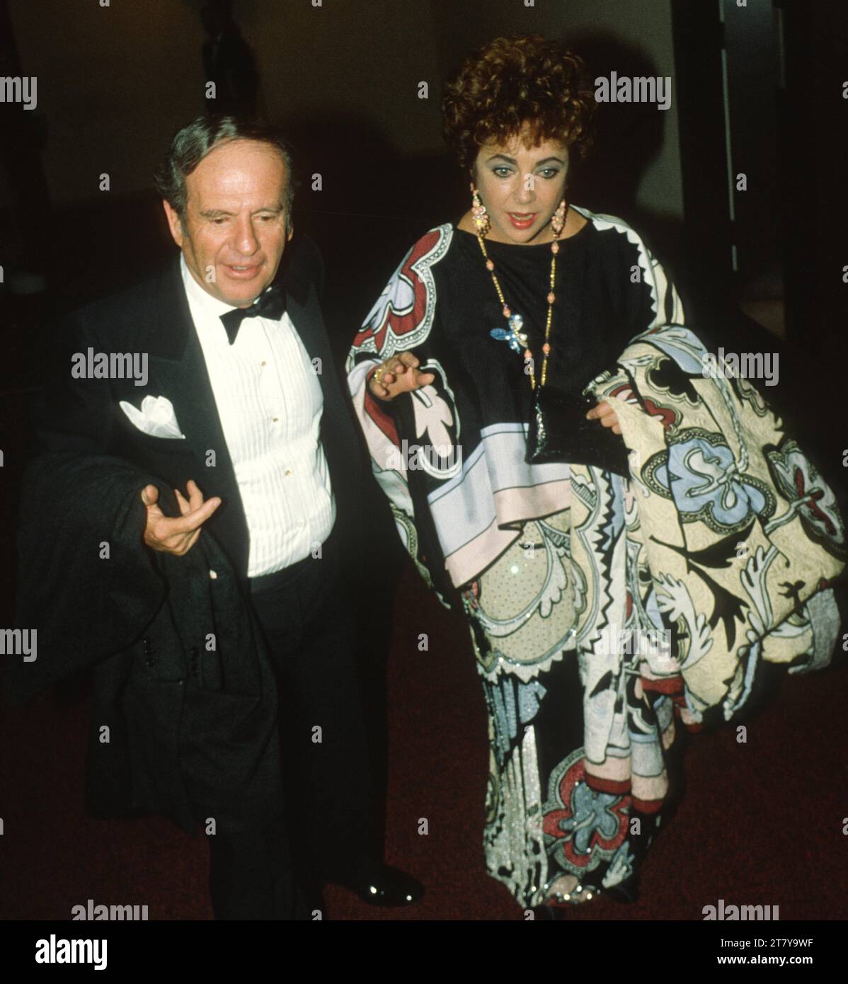 1984 Elizabeth Taylor Victor Luna John Barrett/PHOTOlink.net Stock ...