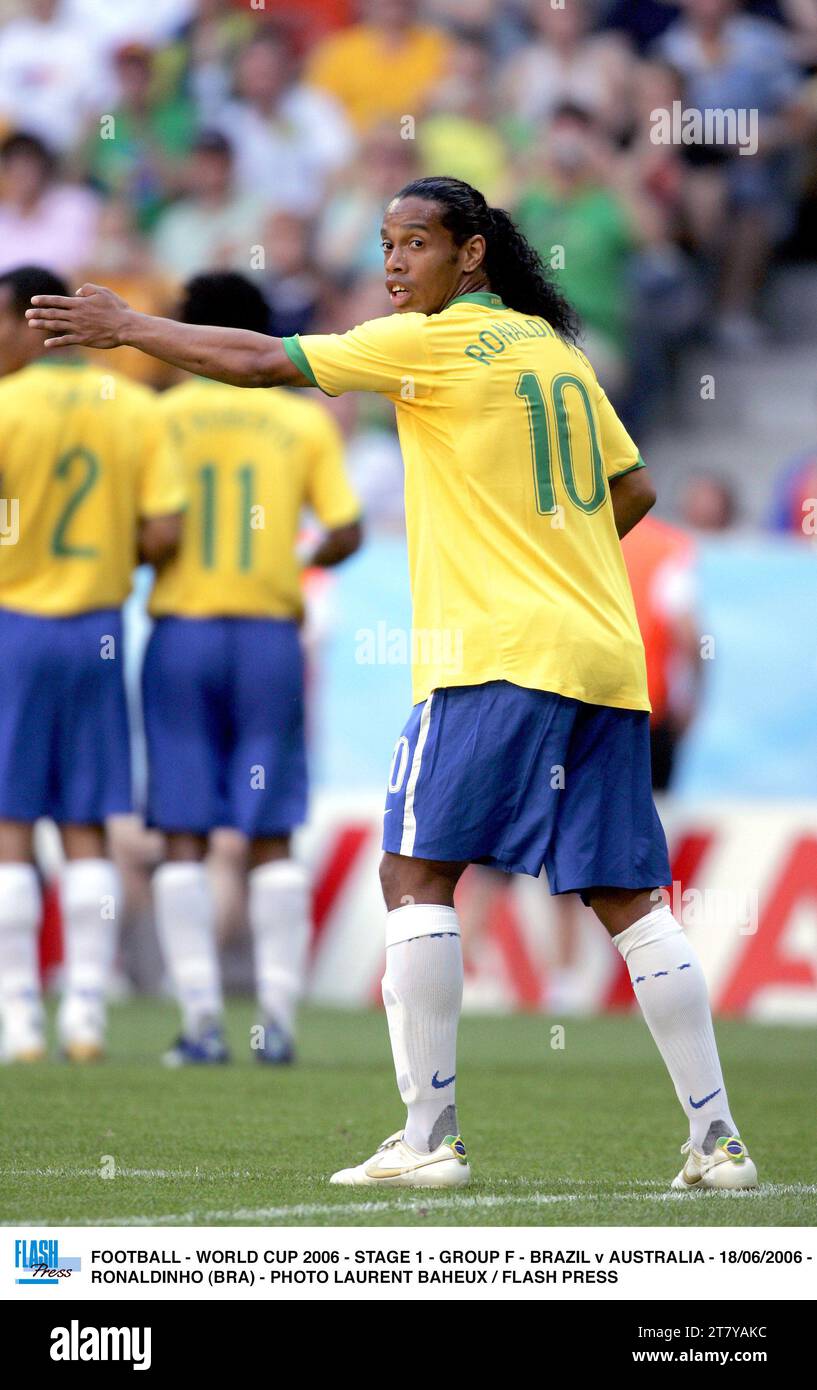 FOOTBALL - WORLD CUP 2006 - STAGE 1 - GROUP F - BRAZIL v AUSTRALIA - 18 ...