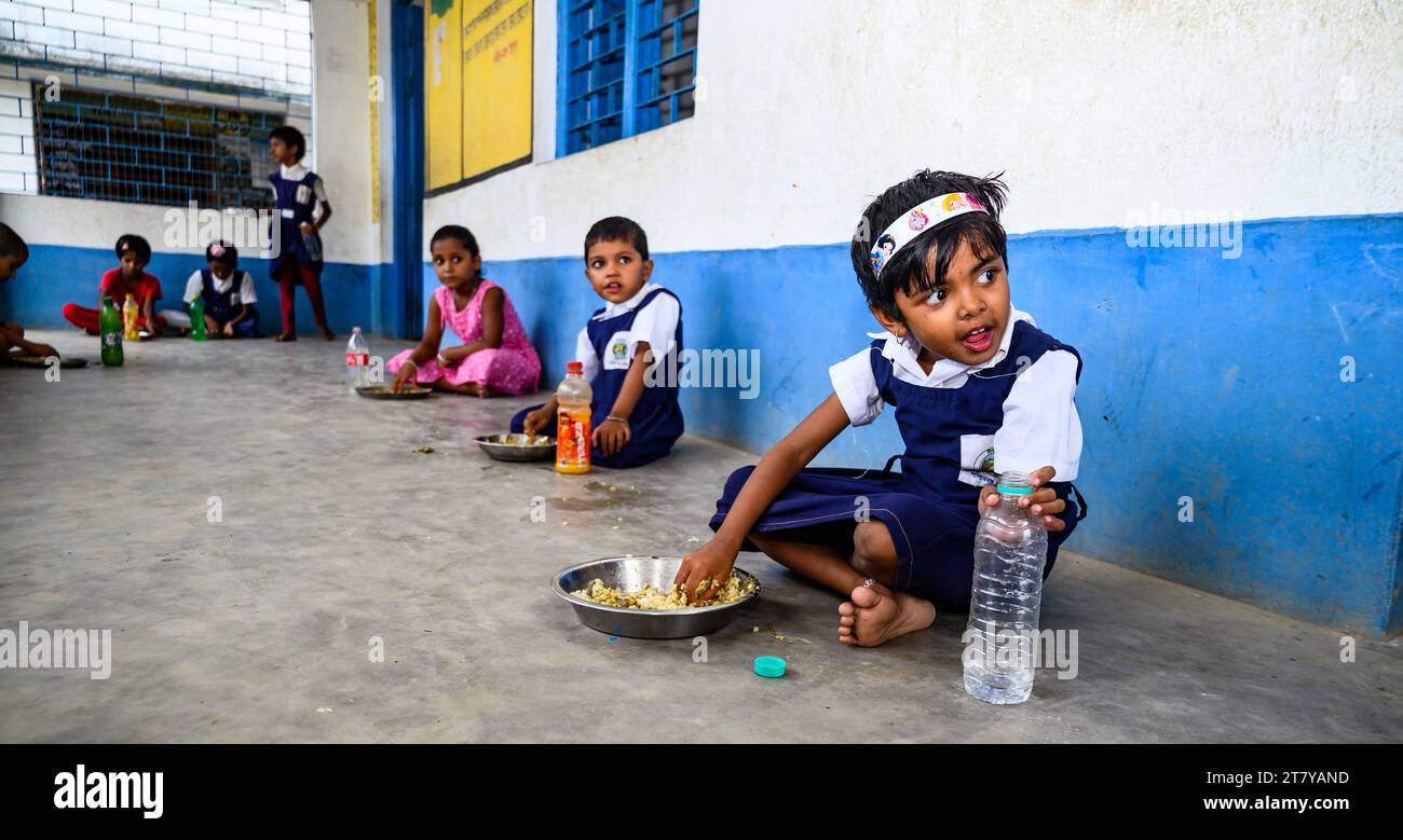 The mid-day meal scheme is a school meal program of the Government of ...