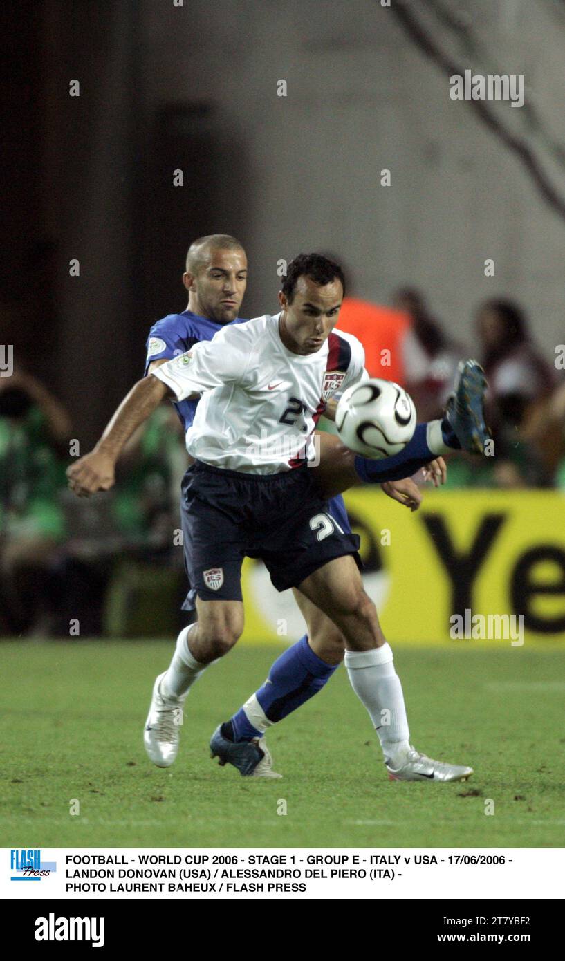 Italy world cup 2006 del piero hi-res stock photography and images - Alamy