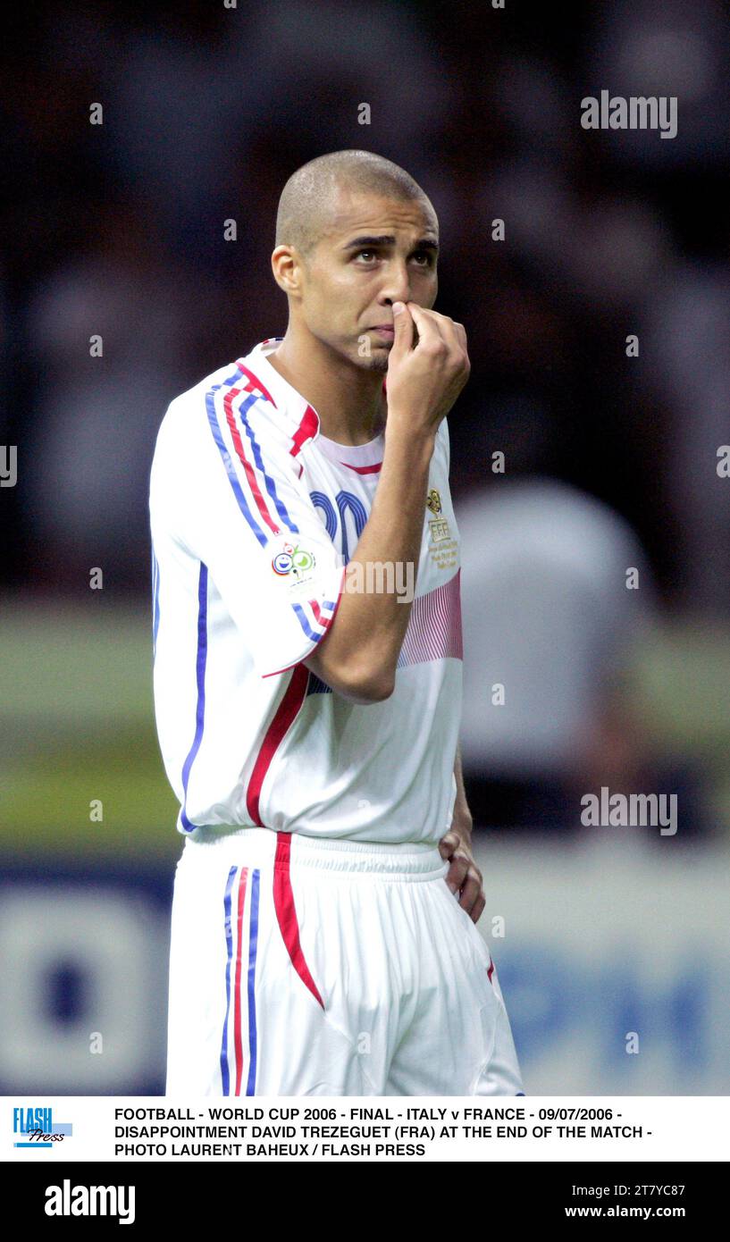 FOOTBALL - WORLD CUP 2006 - FINAL - ITALY v FRANCE - 09/07/2006 ...