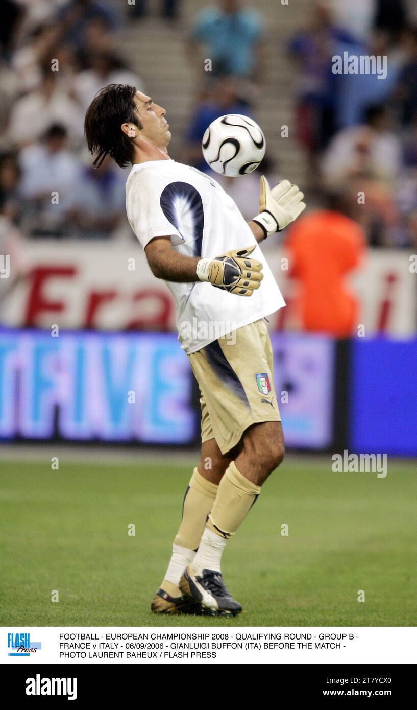 FOOTBALL - EUROPEAN CHAMPIONSHIP 2008 - QUALIFYING ROUND - GROUP B - FRANCE v ITALY - 06/09/2006 ...