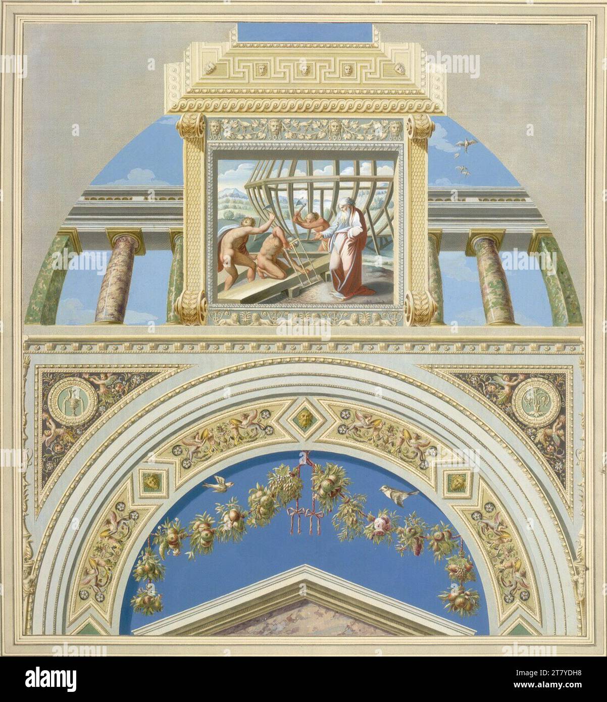 Giovanni Volpato (Engraver) Loggies of Raffael in the Vatican: Series ...