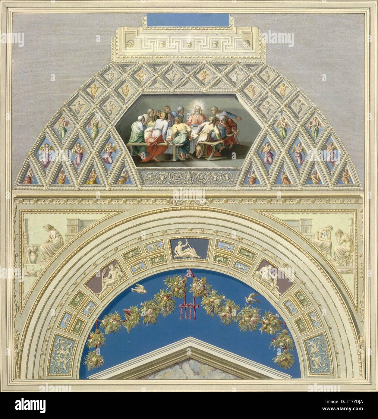 Giovanni Volpato (Engraver) Loggies of Raffael in the Vatican: Series ...