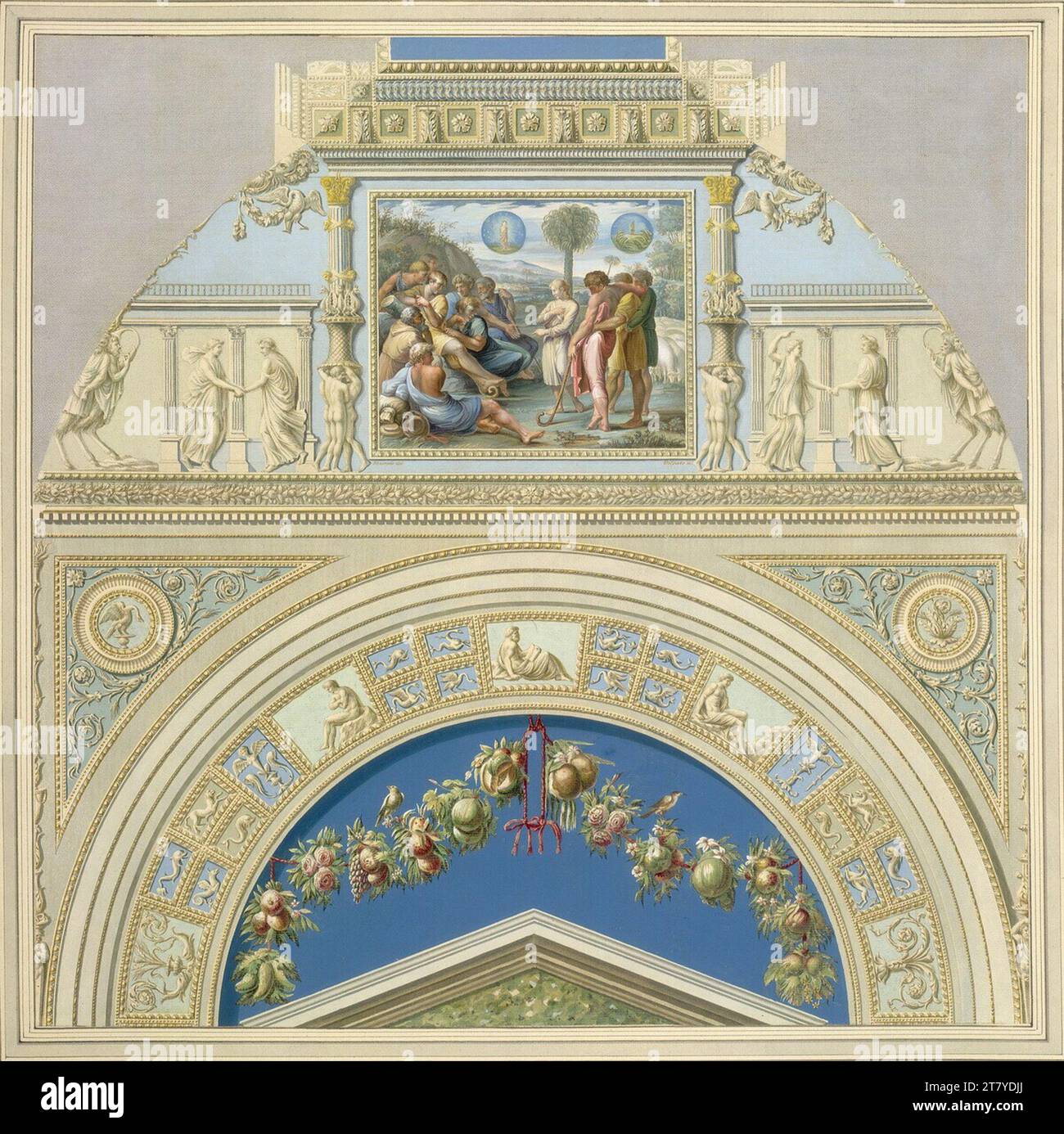 Giovanni Volpato (Engraver) Loggies of Raffael in the Vatican: Series ...