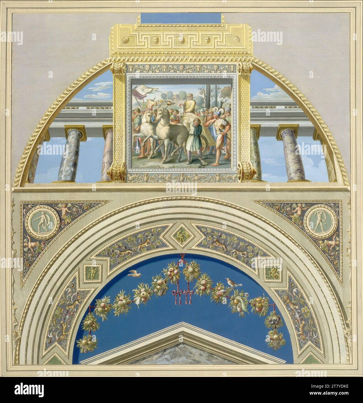 Giovanni Volpato (Engraver) Loggies of Raffael in the Vatican: Series ...