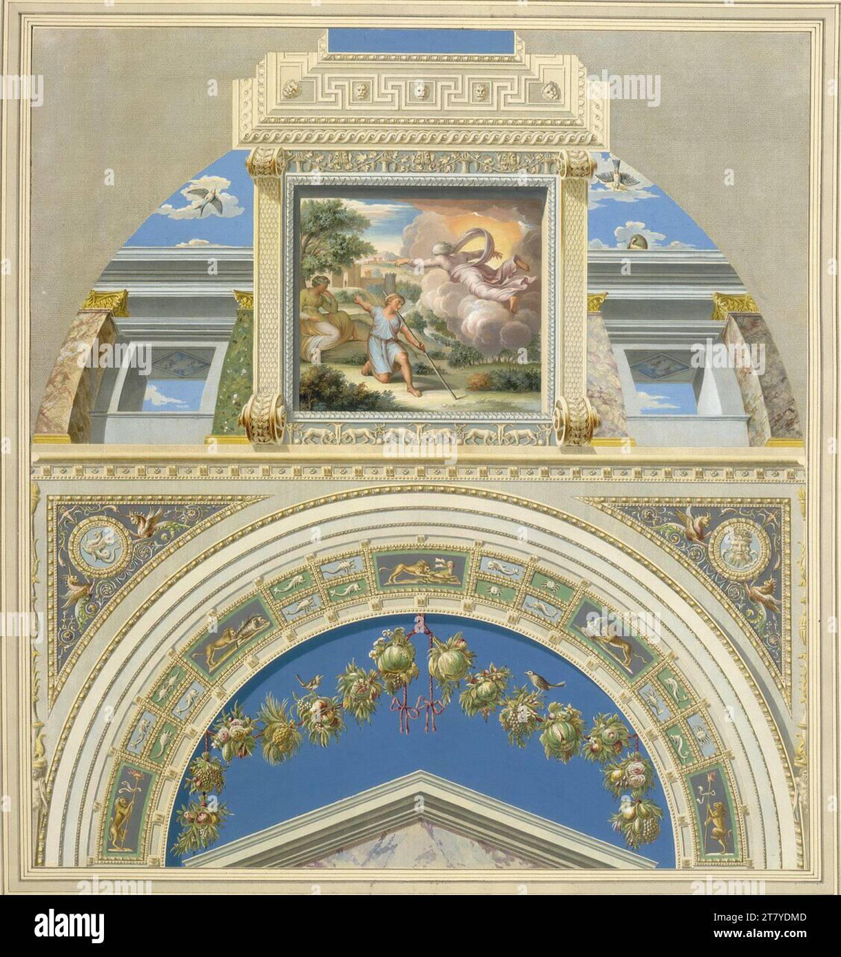 Giovanni Volpato (Engraver) Loggies of Raffael in the Vatican: Series ...