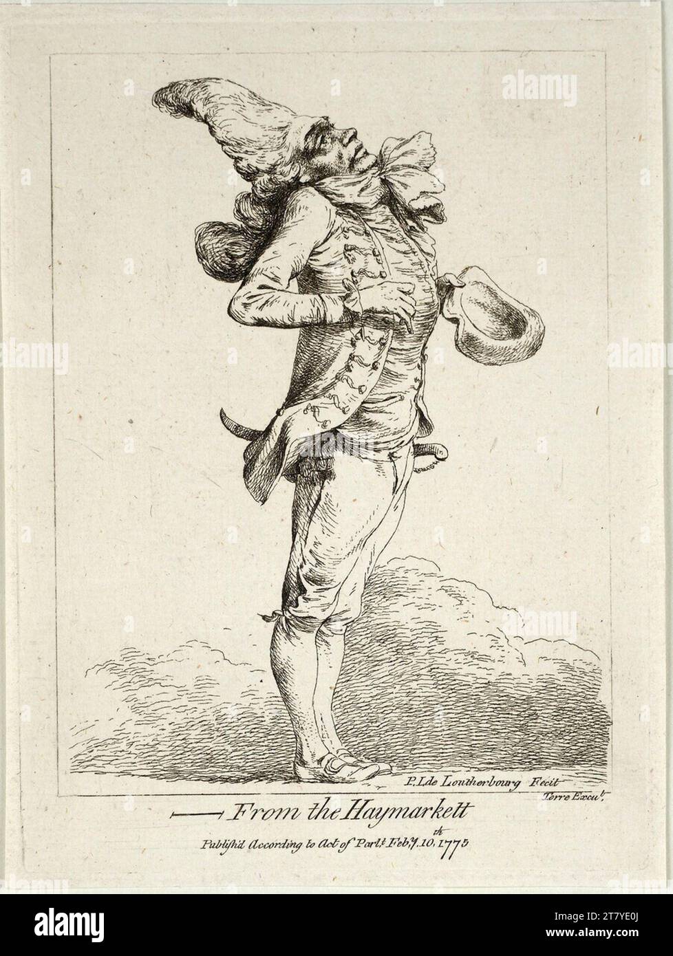 Philipp Jakob Loutherbourg (The Younger) Caricatures of London ...