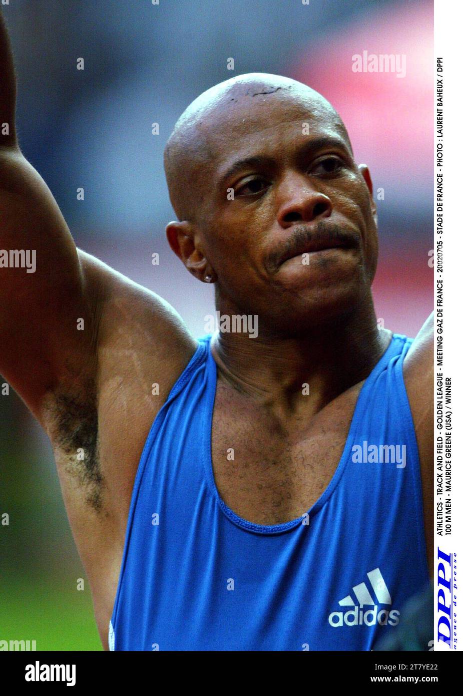Maurice greene 100 stade de hi-res stock photography and images - Alamy
