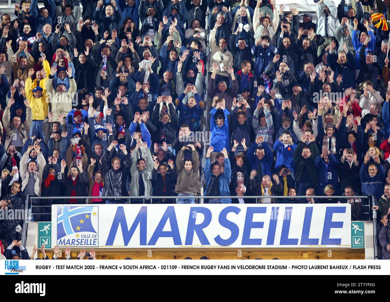 RUGBY - TEST MATCH 2002 - FRANCE v SOUTH AFRICA - 021109 - FRENCH RUGBY ...