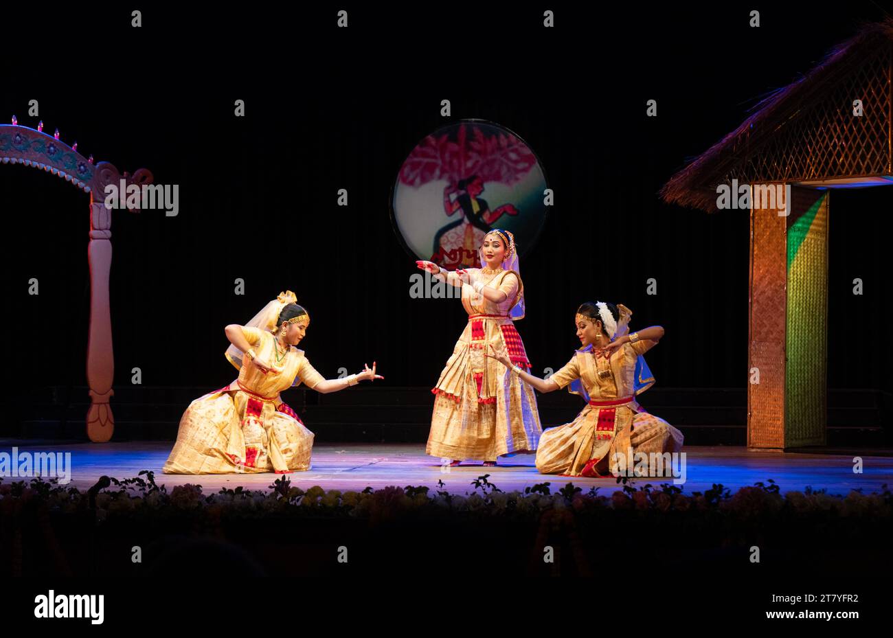 Sattriya dance hi-res stock photography and images - Alamy