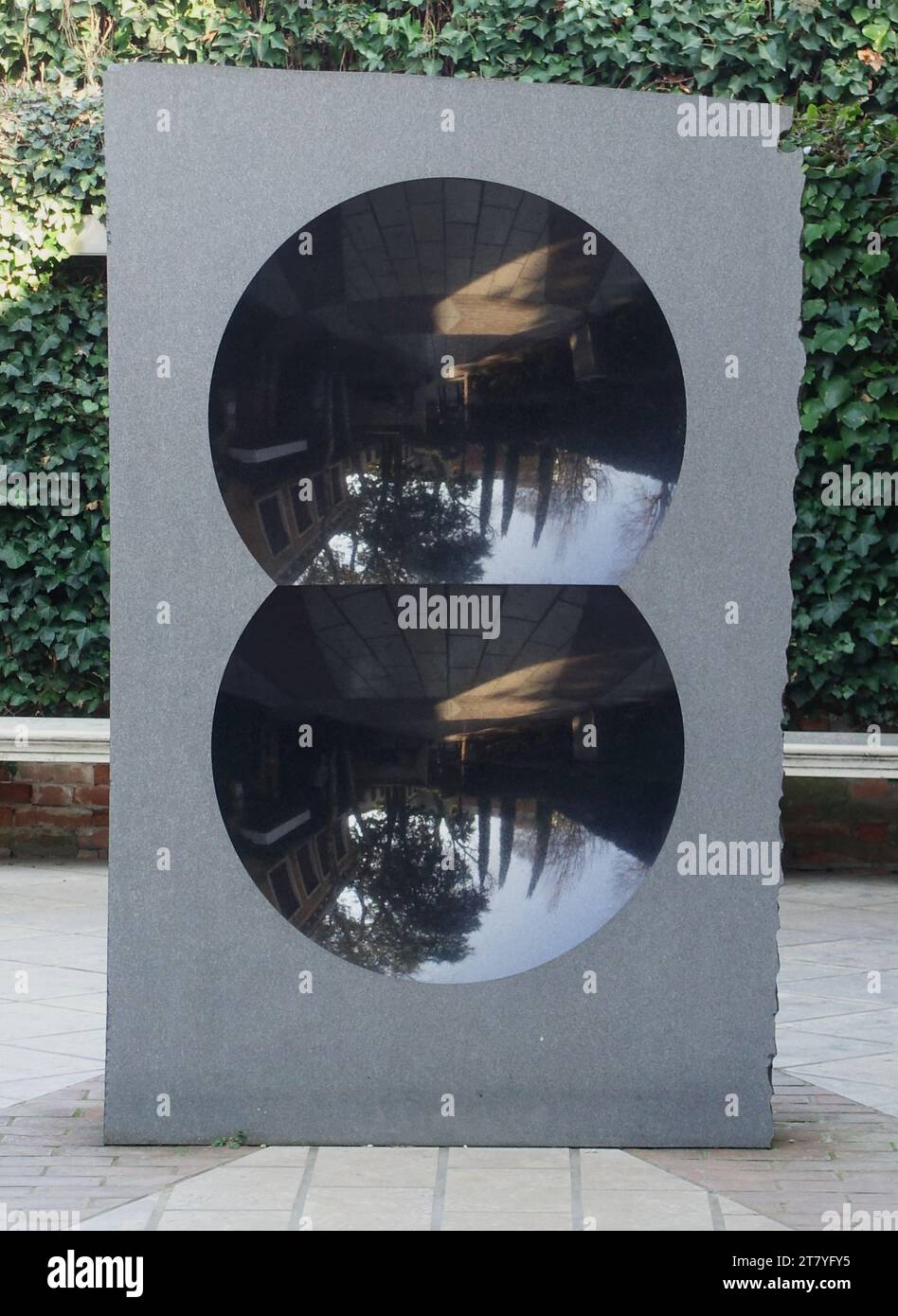 Anish Kapoor sculpture at the Peggy Guggenheim gallery in Venice Italy ...