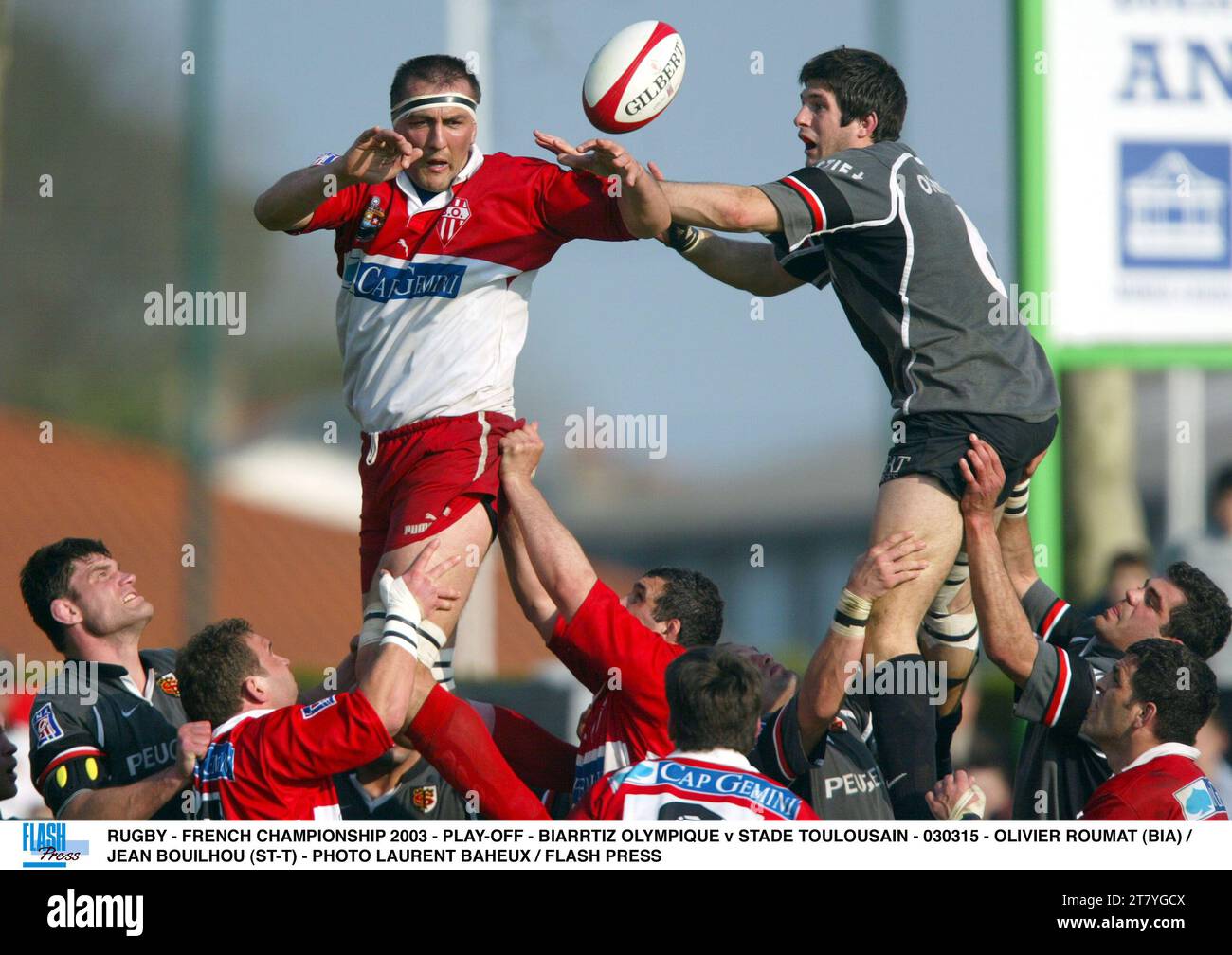 RUGBY - FRENCH CHAMPIONSHIP 2003 - PLAY-OFF - BIARRTIZ OLYMPIQUE v ...